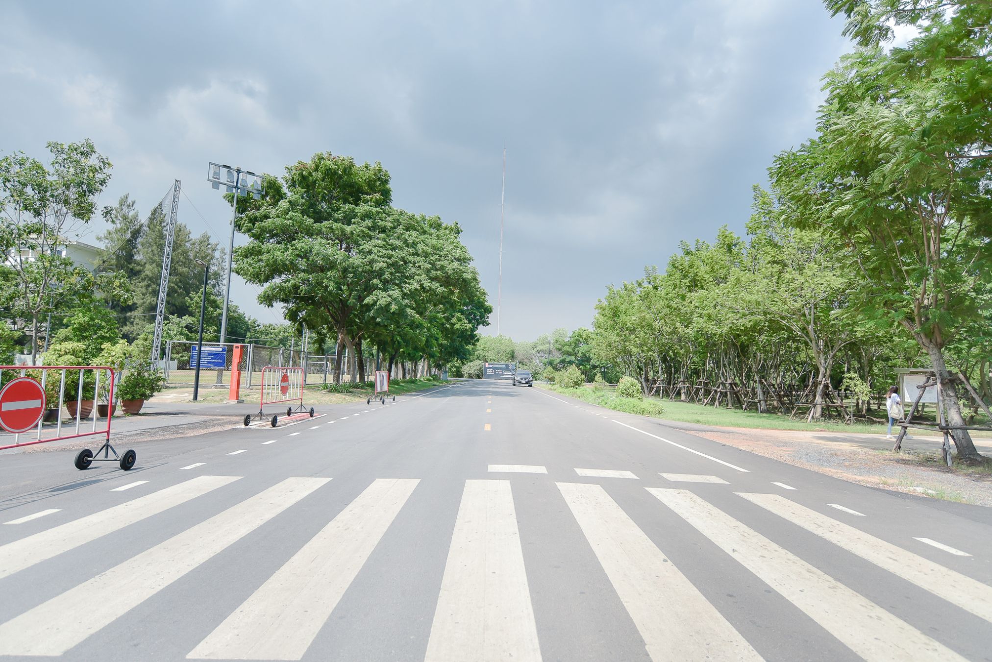 Pedestrian paths – Sustainability @ KMUTT