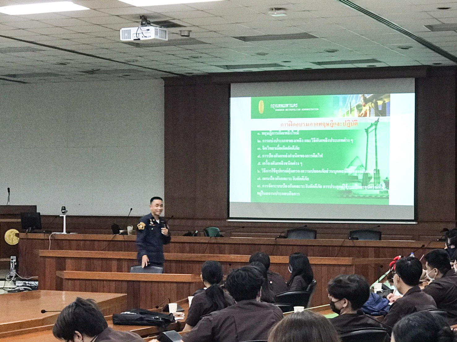 EESH Held Basic Firefighting Training, Department of Chemical ...