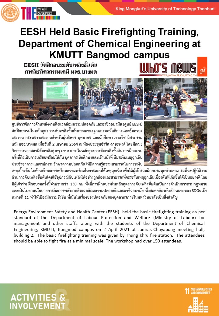 SDG 11: Sustainable Cities and Communities – Sustainability @ KMUTT