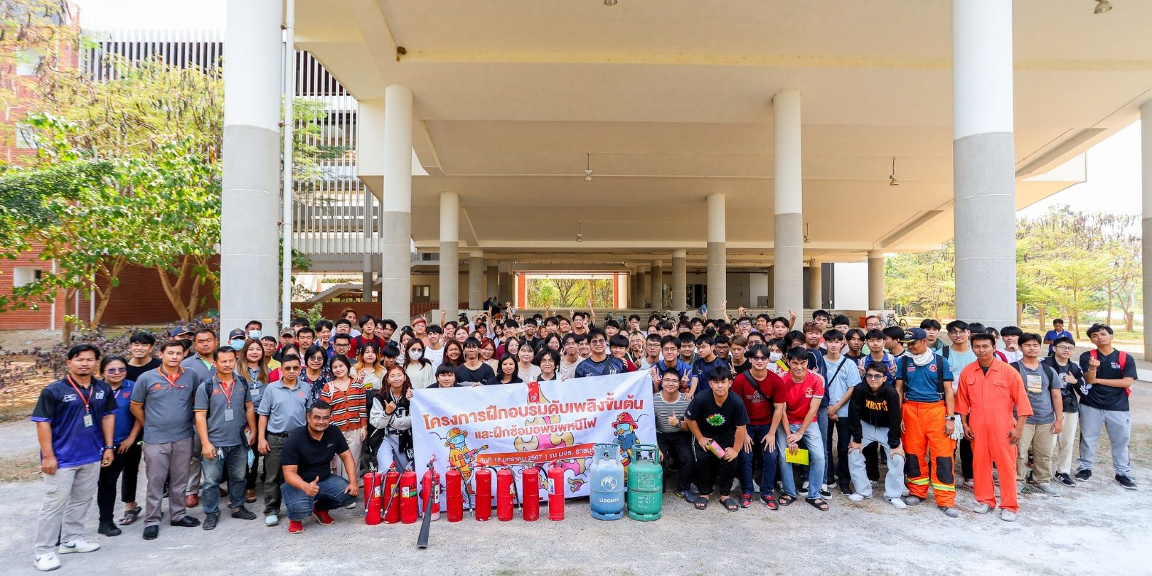 EESH and KMUTT Ratchaburi Collaborate on Basic Firefighting and ...